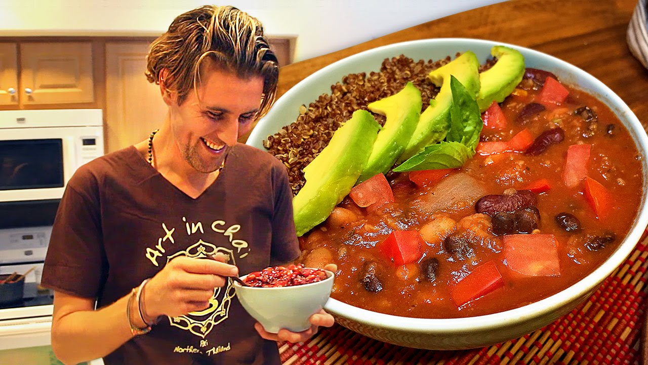 Beet Chili Recipe, Oil-Free Cooking, Announcement! - Chili Chili