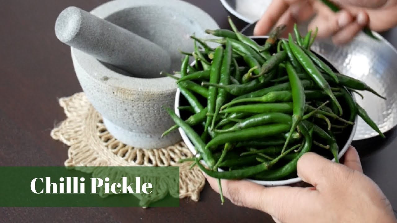 Indian Chilli Pickle Recipe | Fermented Chilli | Pickled Chilli Peppers ...