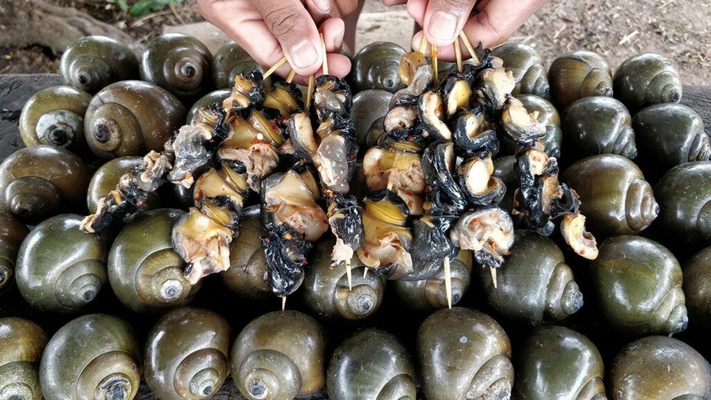 Yummy Fried Crispy Snail Recipe | Kdeb Cooking - Chili Chili