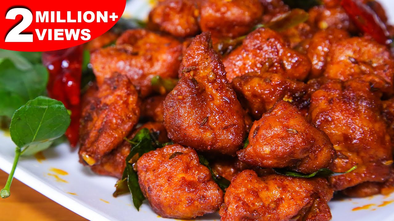 Chicken 65 Recipe | Hot & Spicy Chicken 65 | Restaurant Style Chicken ...
