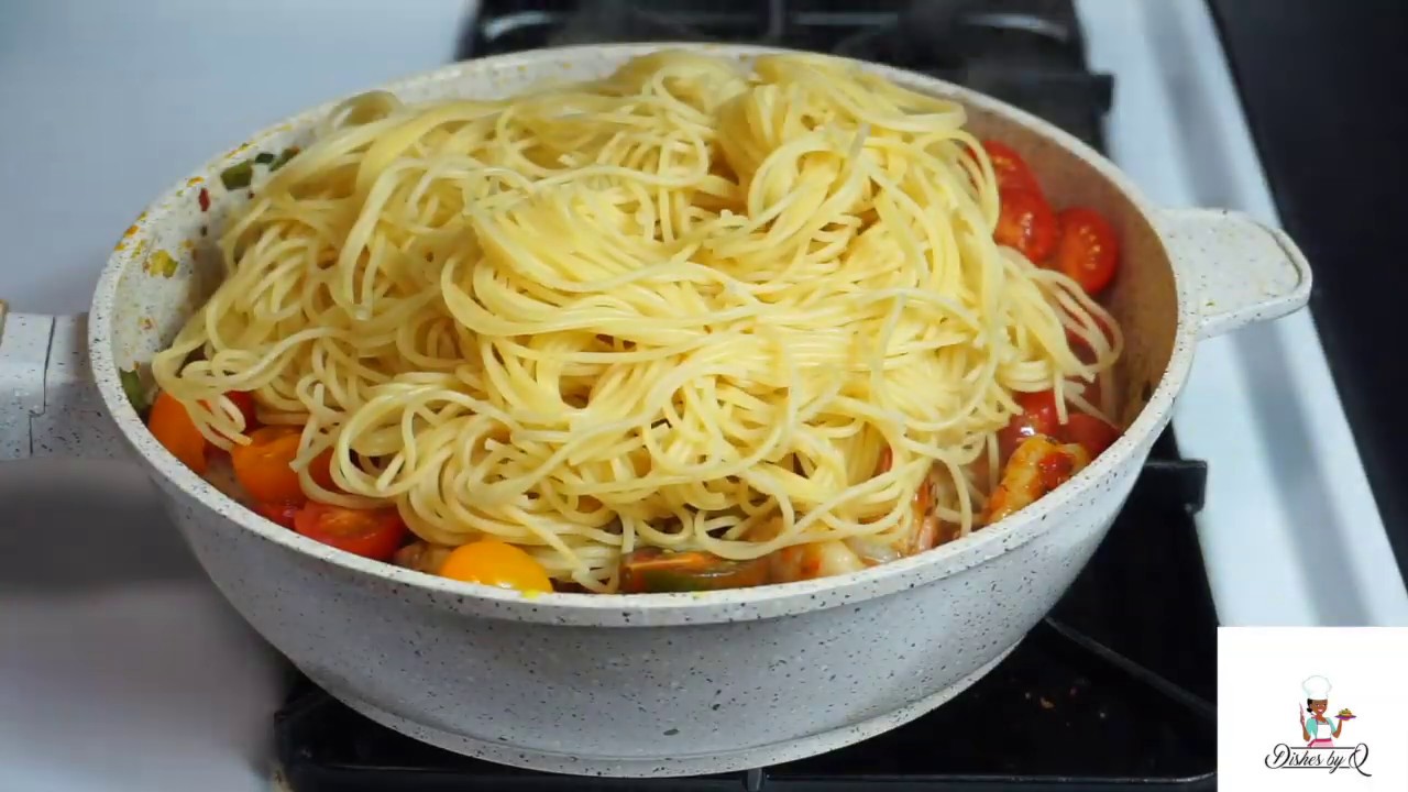 Delicious Mango Chili Pasta Recipe || DishesByQ - Chili Chili