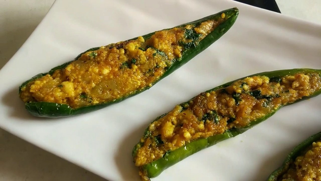 Bharwan Mirch in Odia I Party Starter Recipe I Stuffed Chili I ...