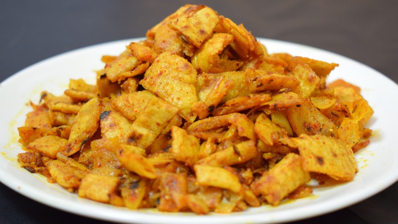 masala chapati, masala roti recipe, leftover chapati recipe for ...