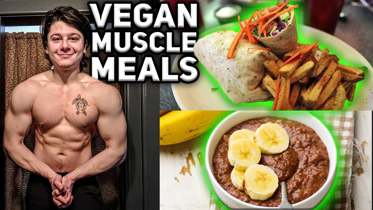 What A Healthy Vegan Eats In A Day To Build Lean MUSCLE | High Protein ...