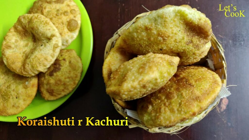How to make Bengali style Koraishutir Kachuri-Matashutir Kochuri-(Green ...