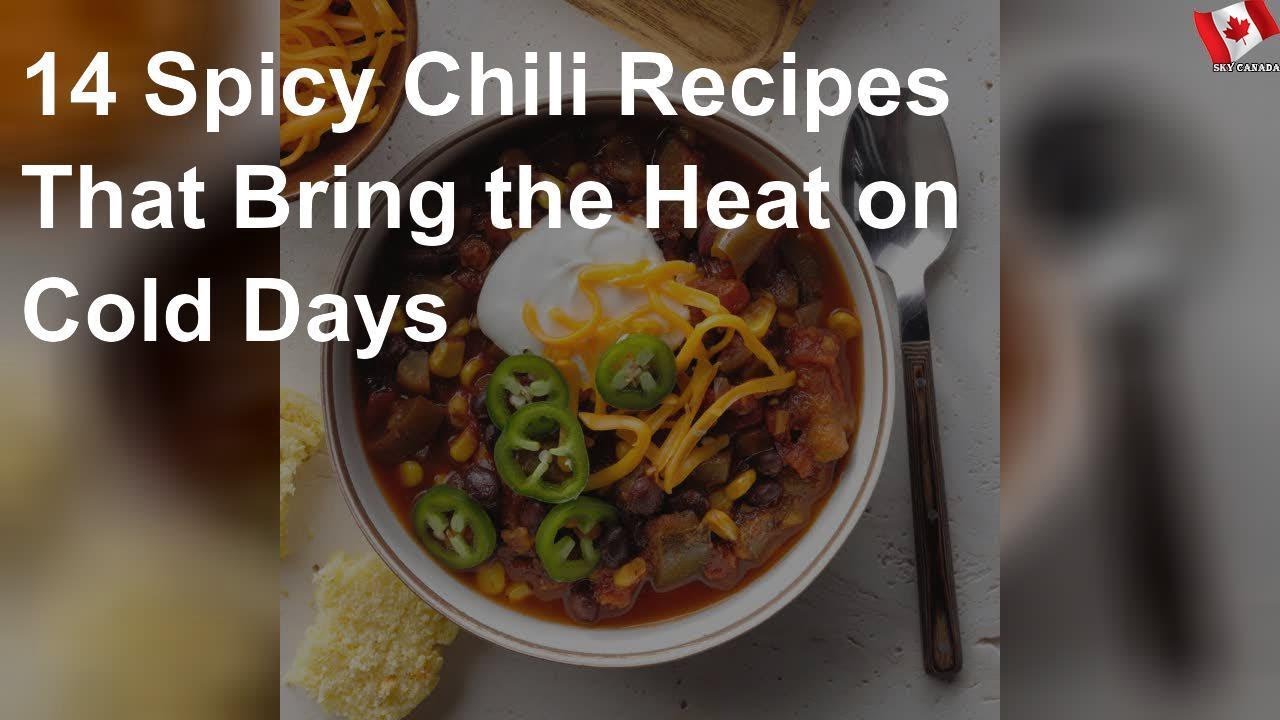 14 spicy chili recipes that bring the heat on cold days - Chili Chili