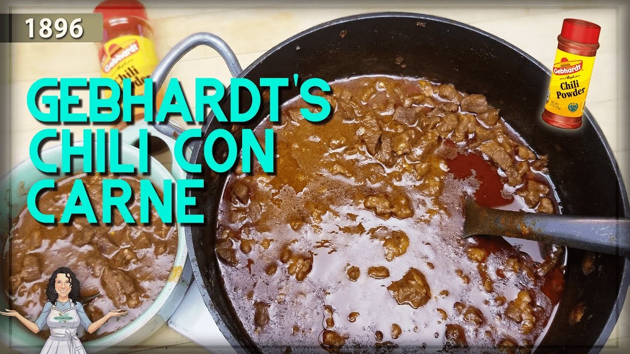 Retro Recipes|All about the Original Gebhardt's Chili con Carne from ...