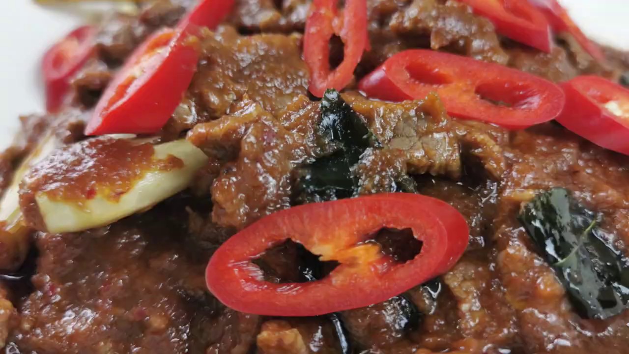 Daging Sambal Bali/Beef In Bali Chili Gravy - Chili Chili