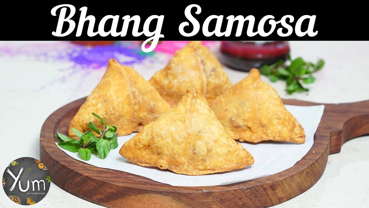 Celebrate the festival of Holi with this Bhang Samosa recipe! 😋 - Chili ...