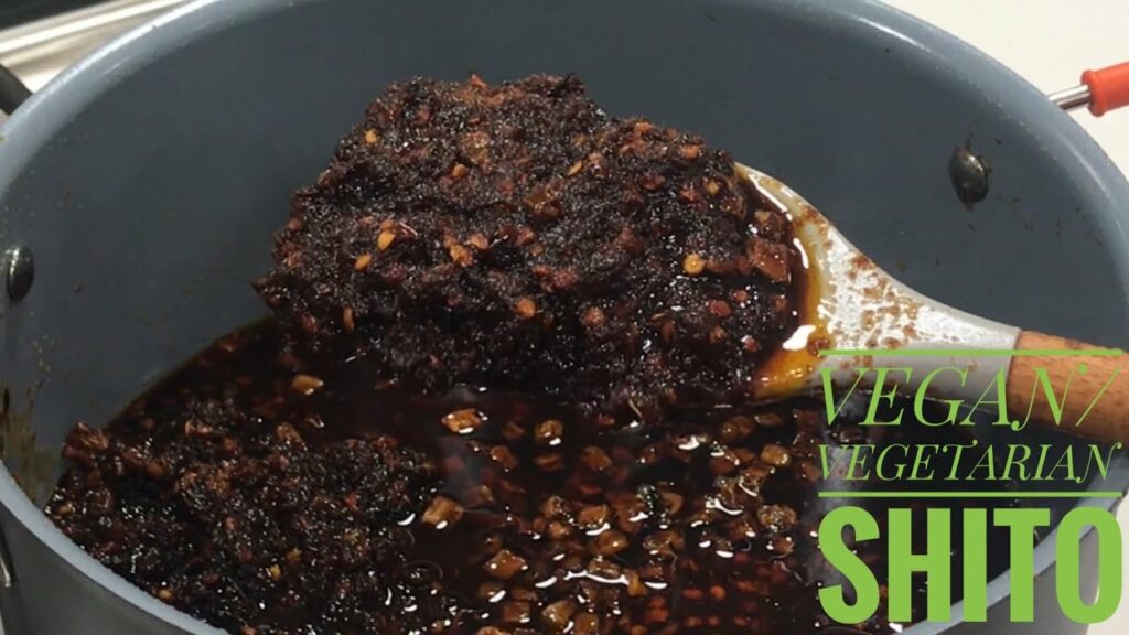 HOW TO MAKE SHITO | VEGAN / VEGETARIAN SHITO | GHANAIAN BLACK CHILI ...
