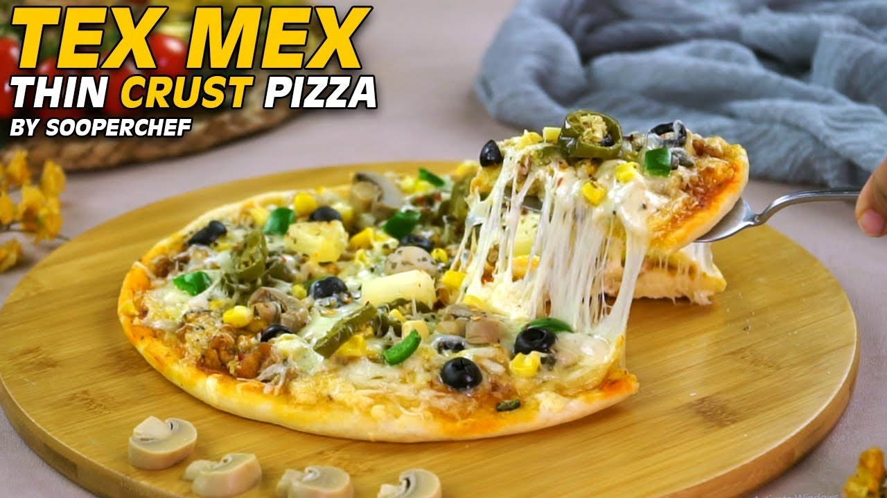 Tex Mex Pizza Recipe By SooperChef 🍕🍕🍕 - Chili Chili