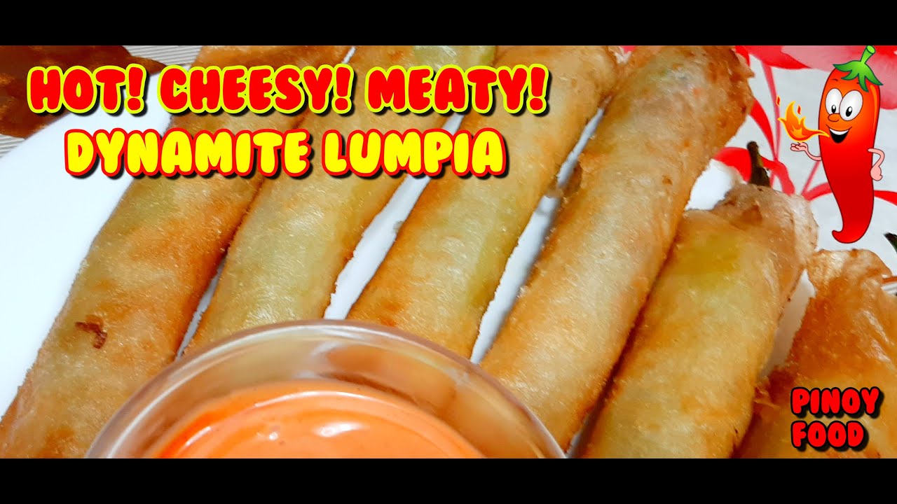 Dynamite Lumpia | Chili Snacks | Filipino Food Recipe | Best dynamite ...