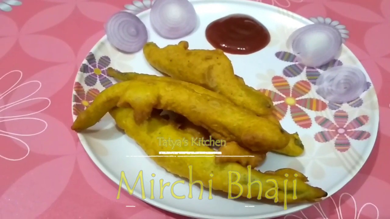 Mirchi Bhaji | Chili Pakoda | Snacks Recipe | Indian Recipes | Testy ...