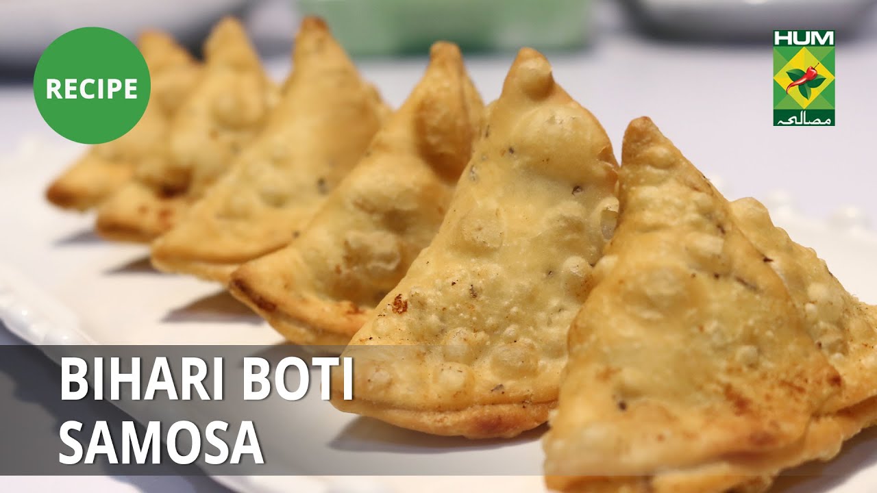 Bihari Boti Samosa Recipe | Flame On Hai | Desi Food - Chili Chili