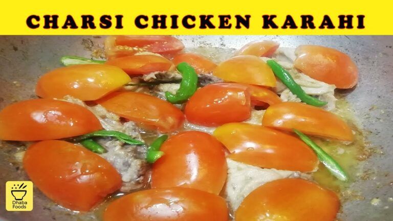 Peshawari chicken karahi | Shinwari chicken karahi | Charsi karahi ...