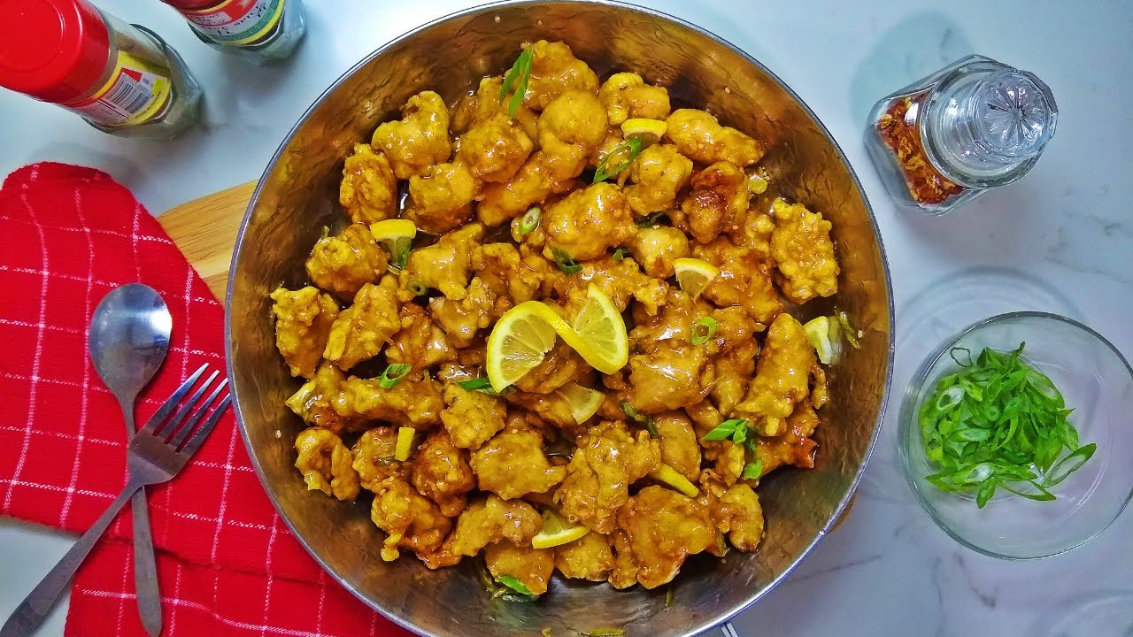 The Best Easy Chili Lemon Chicken | Chinese Style - Chili Chili