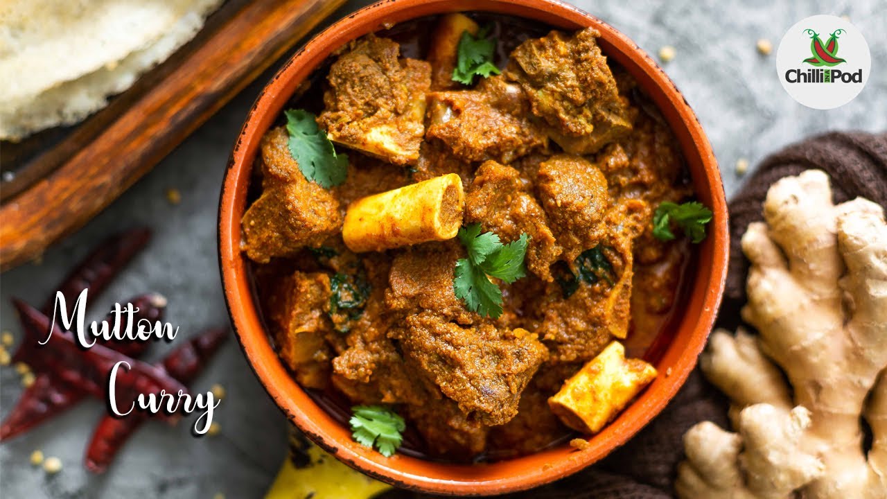 One pot Mutton Curry | Easy and quick mutton gravy recipe - chili in a ...