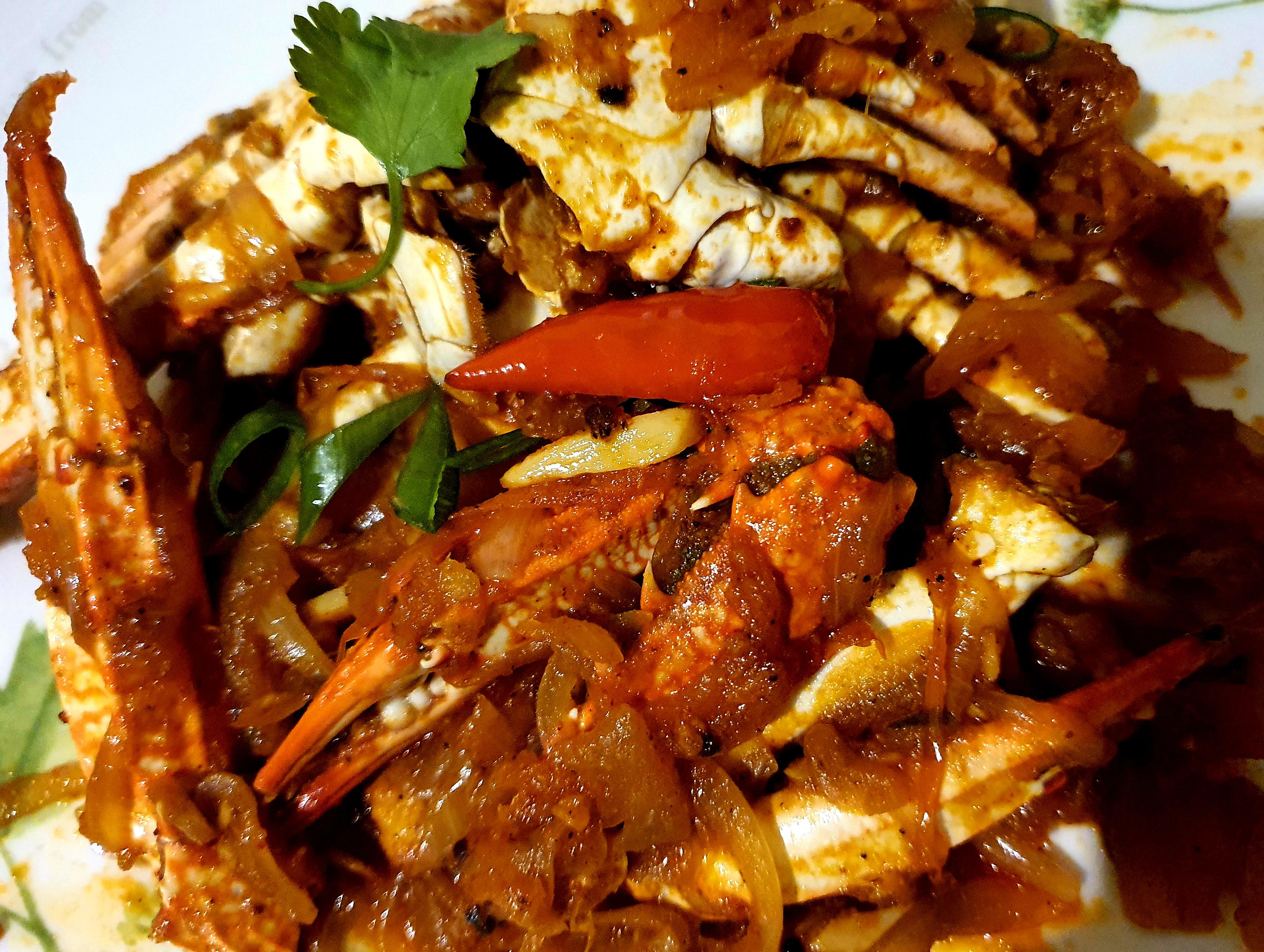 Spicy Crab Roast ( Indian Style) infused in an Authentic & Aromatic ...