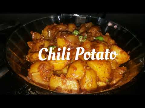 Chili Potato | Very Simple Chili Potato Recipe | How to make Chilli ...