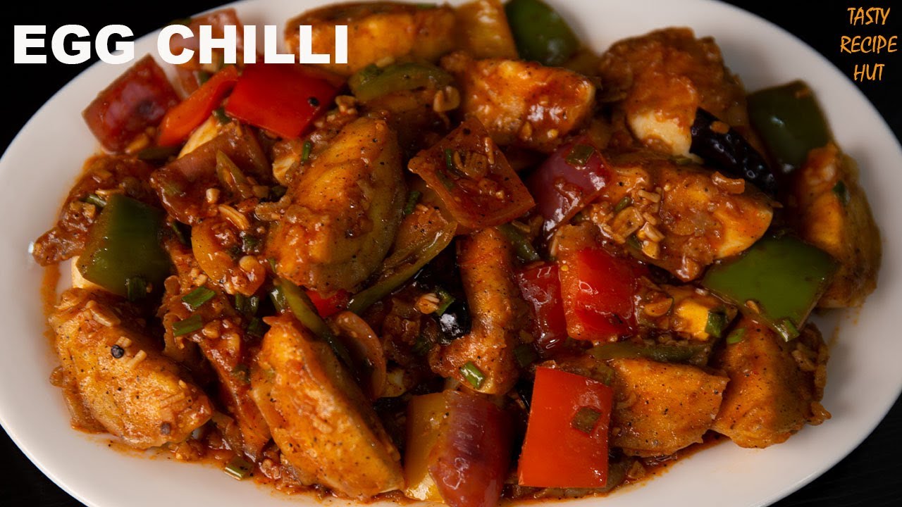 Egg Chilli ! Anda Chilli Recipe - Chili Chili