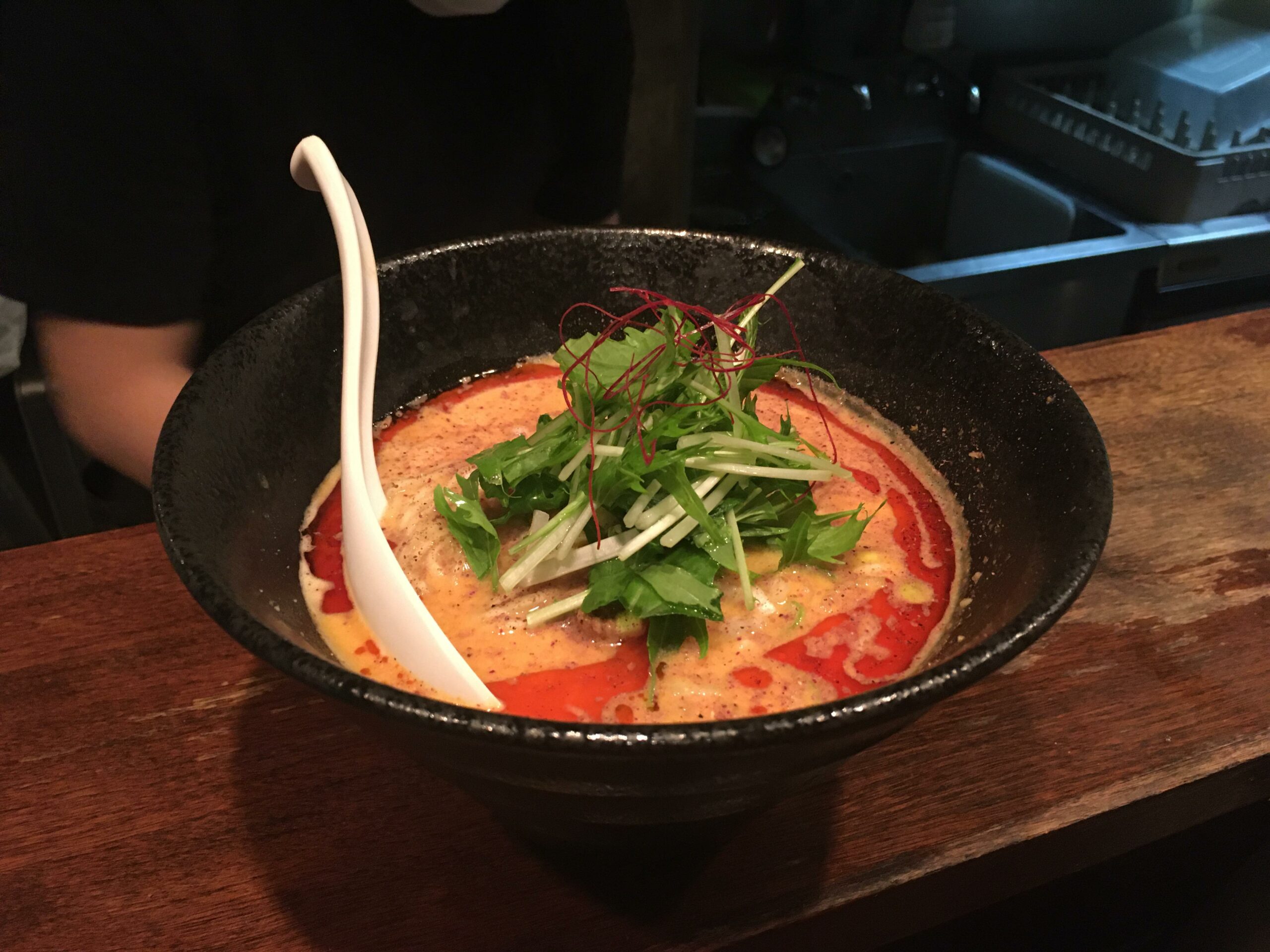 Spicy & Numbing Tantanmen at Usagi (Shibuya, Tokyo) - Chili Chili