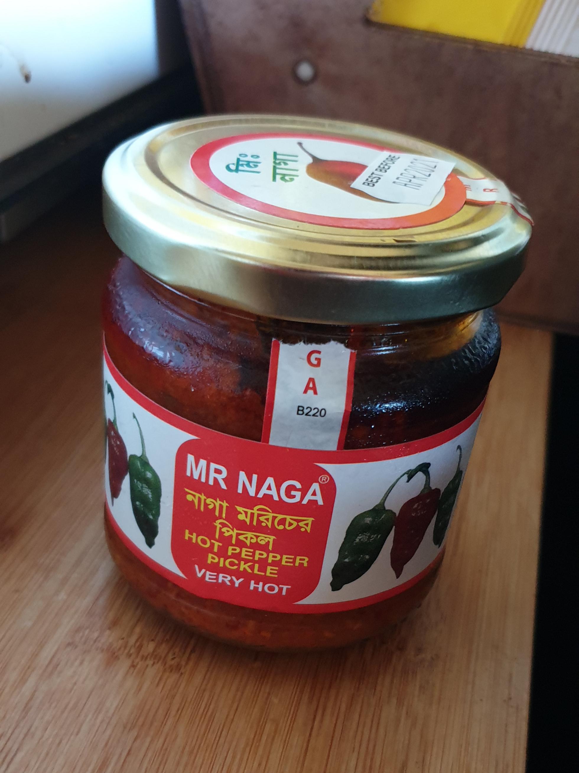Mr Naga, the best thing ever. One of the first spicy things I ever ...
