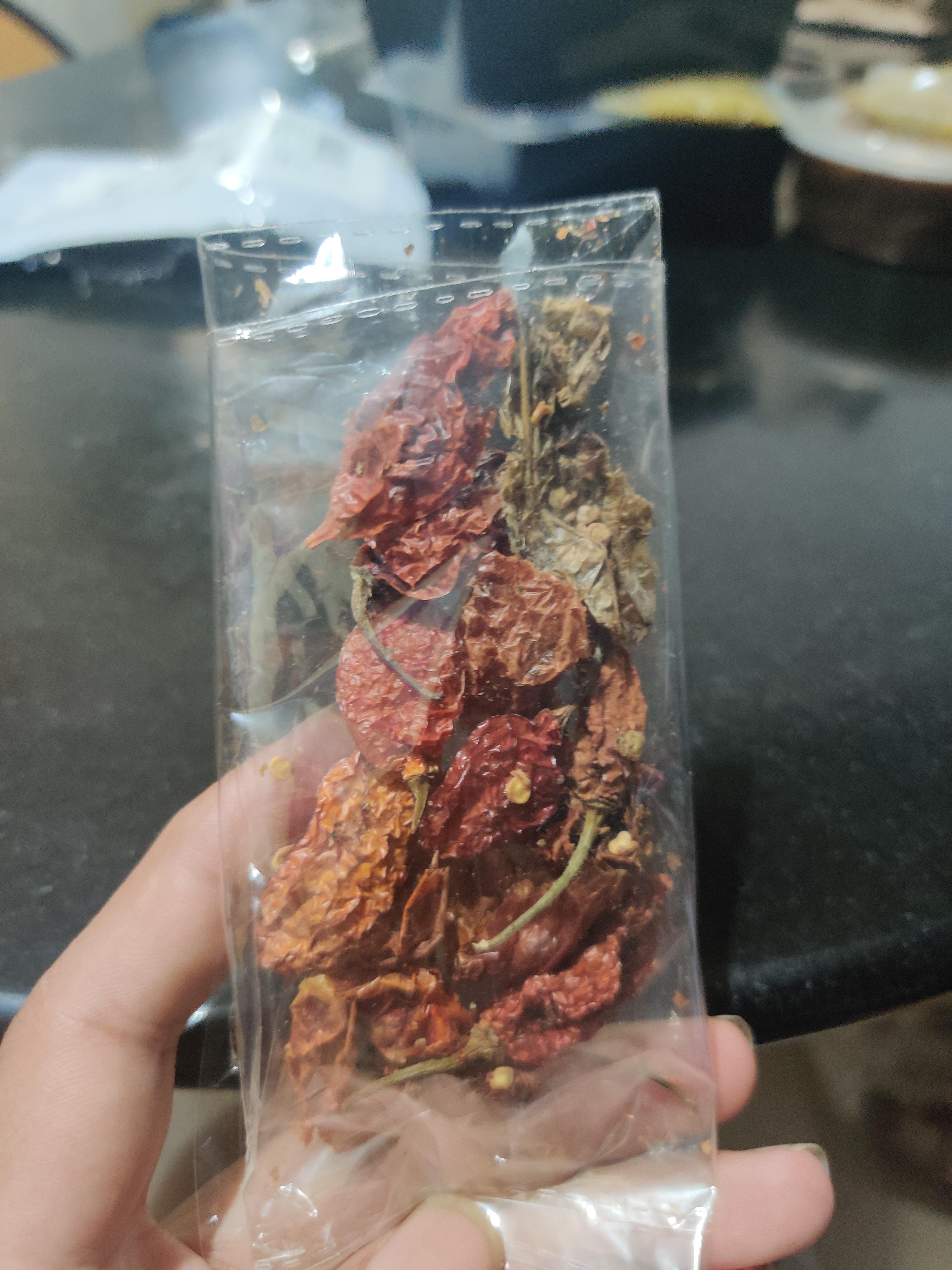 Smoked dried Ghost chilli. SHU over 1000000. (2006 Guinness World ...