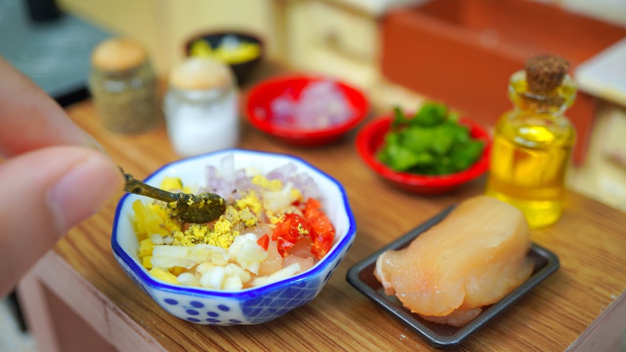 Chilli Chicken With Ginger & Coriander Recipe In Miniature Kitchen ...