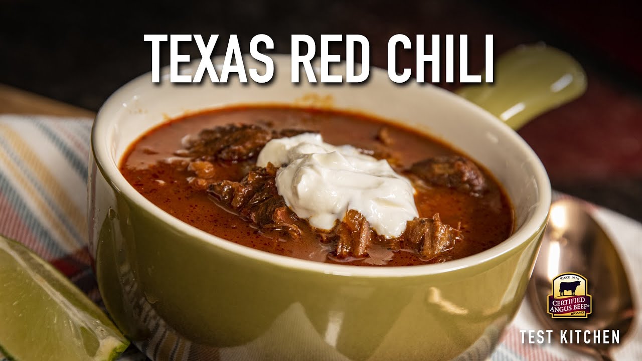 How to Make Texas Red Chili | Beef Chili Recipe - Chili Chili