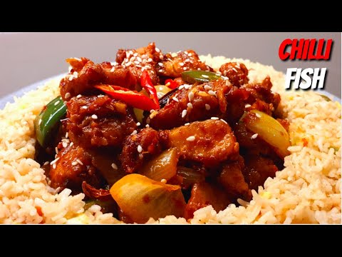 Chilli Fish Recipe | Crispy Fish In Chilli Sauce | Chilli Masala Fish ...
