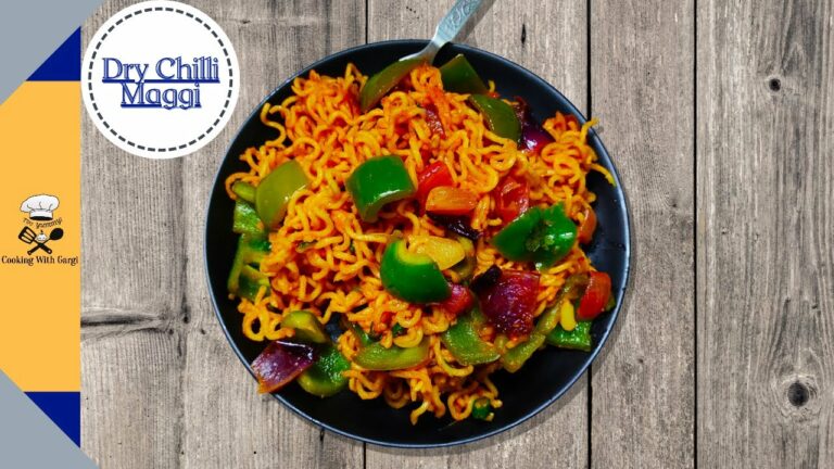 Spicy Dry Chilli Maggi |Chinese Maggi Recipe|Too Yummy|Easy Recipe ...