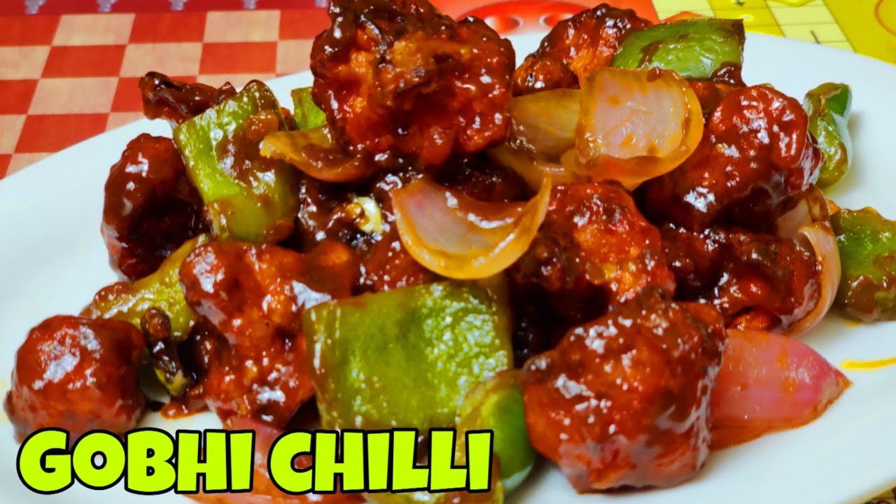 Crispy Gobhi Chilli Recipe||Gobhi manchurian recipe||COOKFOODPARADISE ...