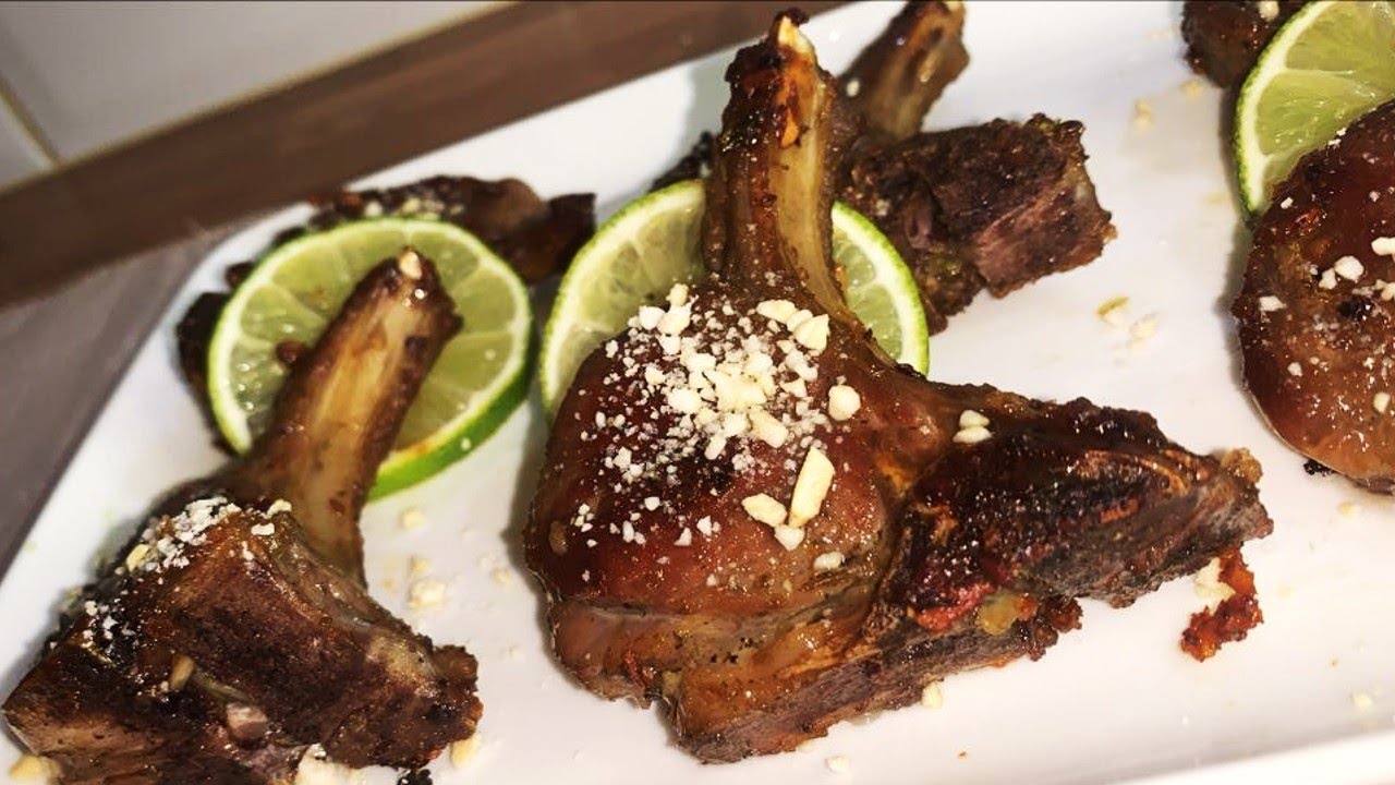 Chilli Garlic Lamb Chops Recipe - Chili Chili