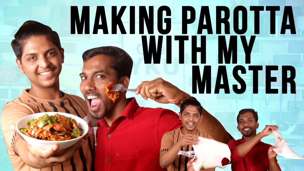 Making Parotta With My Master | Veech Parotta | Chilli Parotta ...