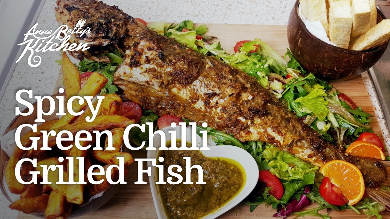 Super Easy Oven Grilled Fish Recipe || Fish Recipe || Spicy Green ...