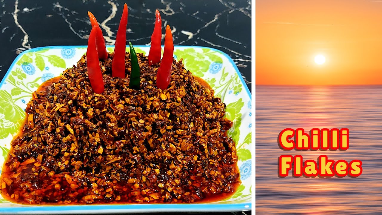 Chili Flakes Recipe | How to make Homemade HOT Chili Flakes at home ...