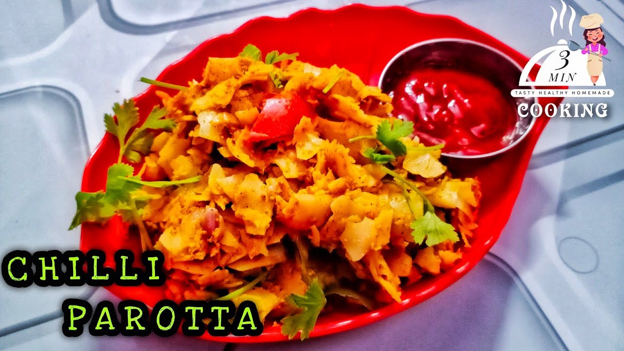 Chilli parotta recipe | instant chilli parotta | egg parotta - Chili Chili