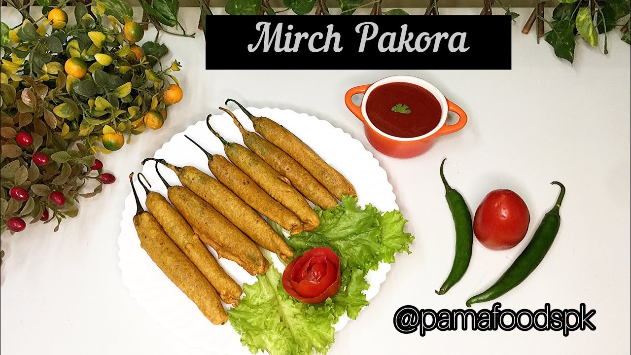 Mirch Pakora Recipe| Crispy & Spicy Pakora Recipe| Stuffed Green chilli ...