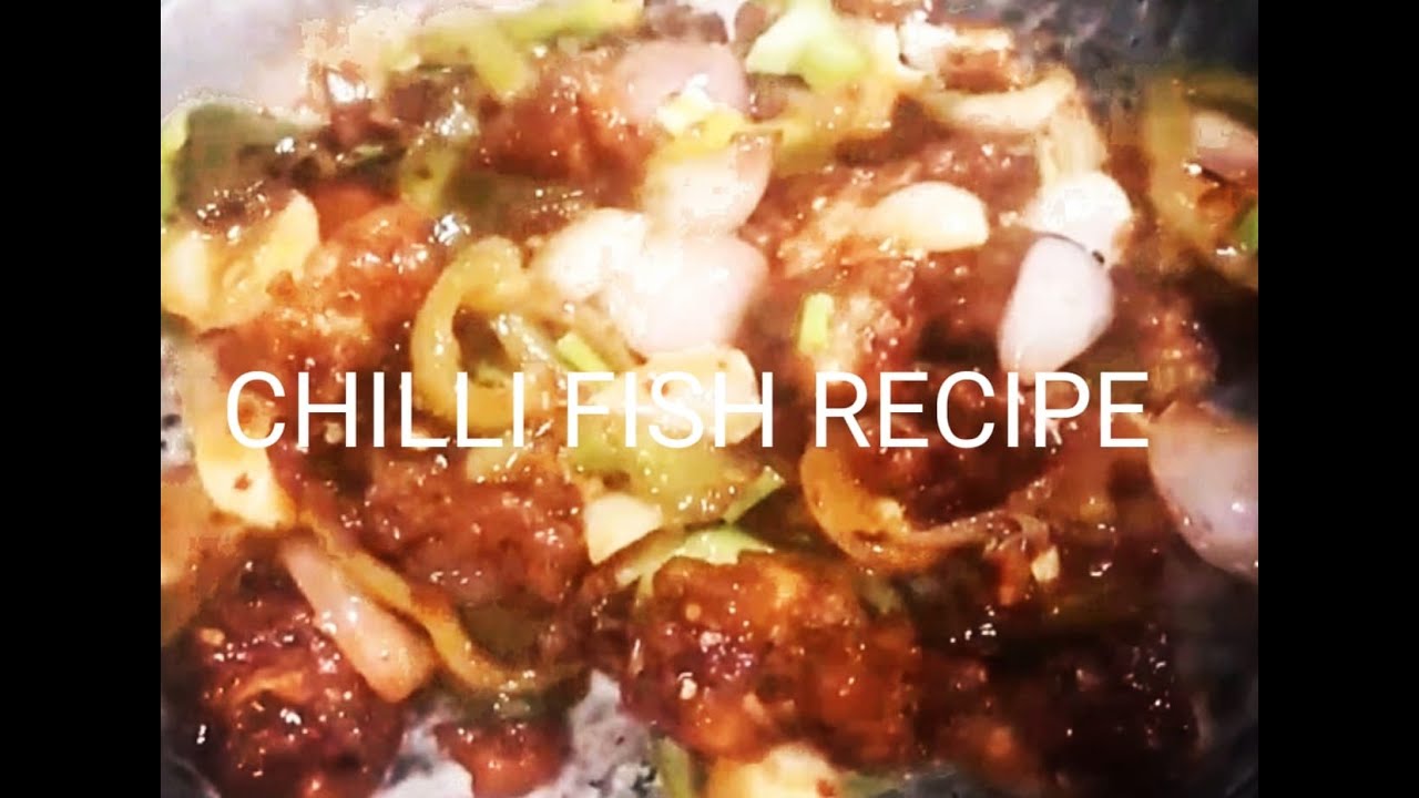 CRISPY CHILLI FISH RECIPE | INDOCHINESE CHILLI FISH RECIPE | FISH ...