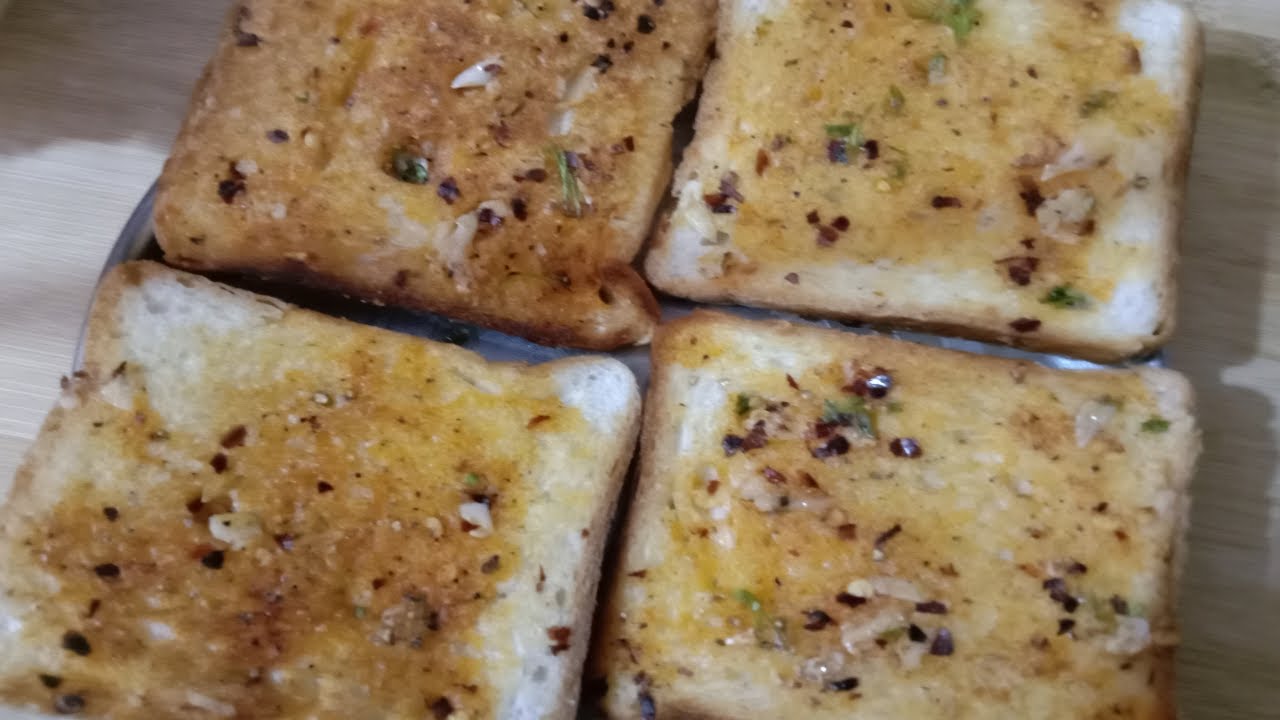 How to make chilli garlic bread | chilli garlic bread recipe at home ...