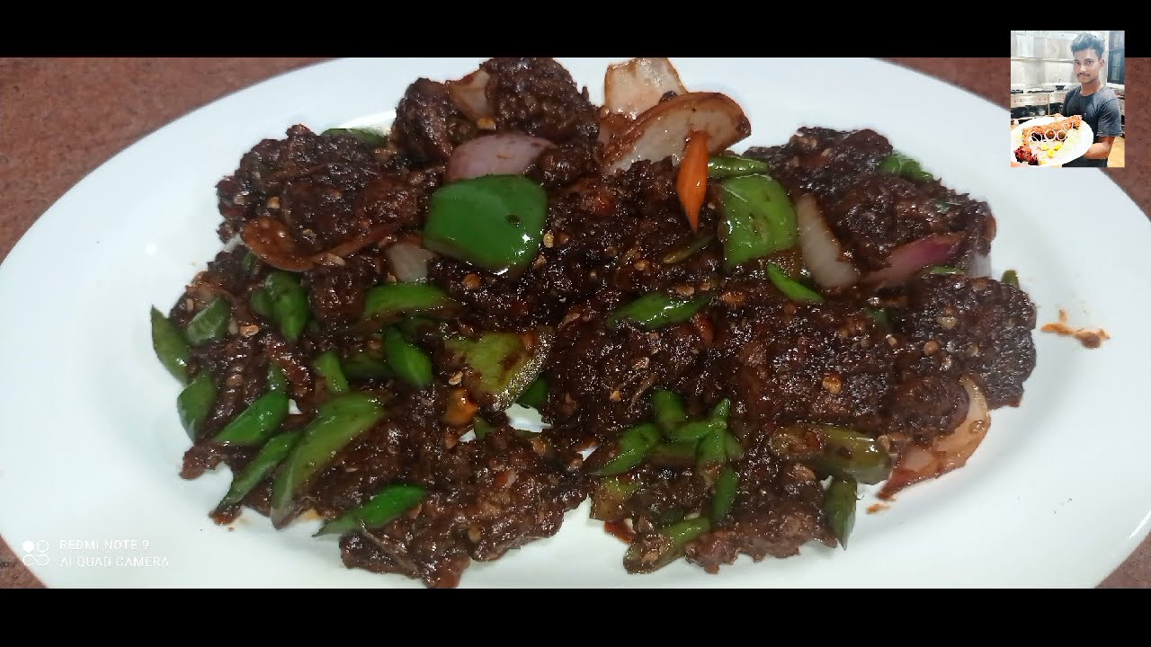 Mutton Chili Recipe | Mutton Dry | Unique mutton recipe | Spicy mutton ...