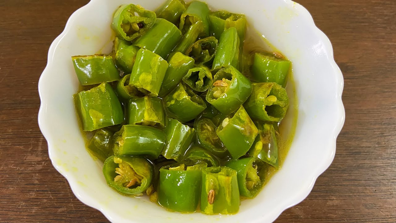 Quick Chilli Pickle | Instant Green Chilli Pickle Recipe | Achar Recipe ...