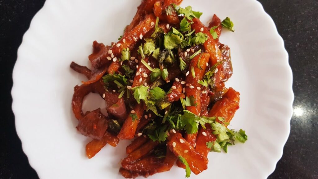 Homemade authentic Chinese Chilli Potato | Finger licking Chilli Potato ...