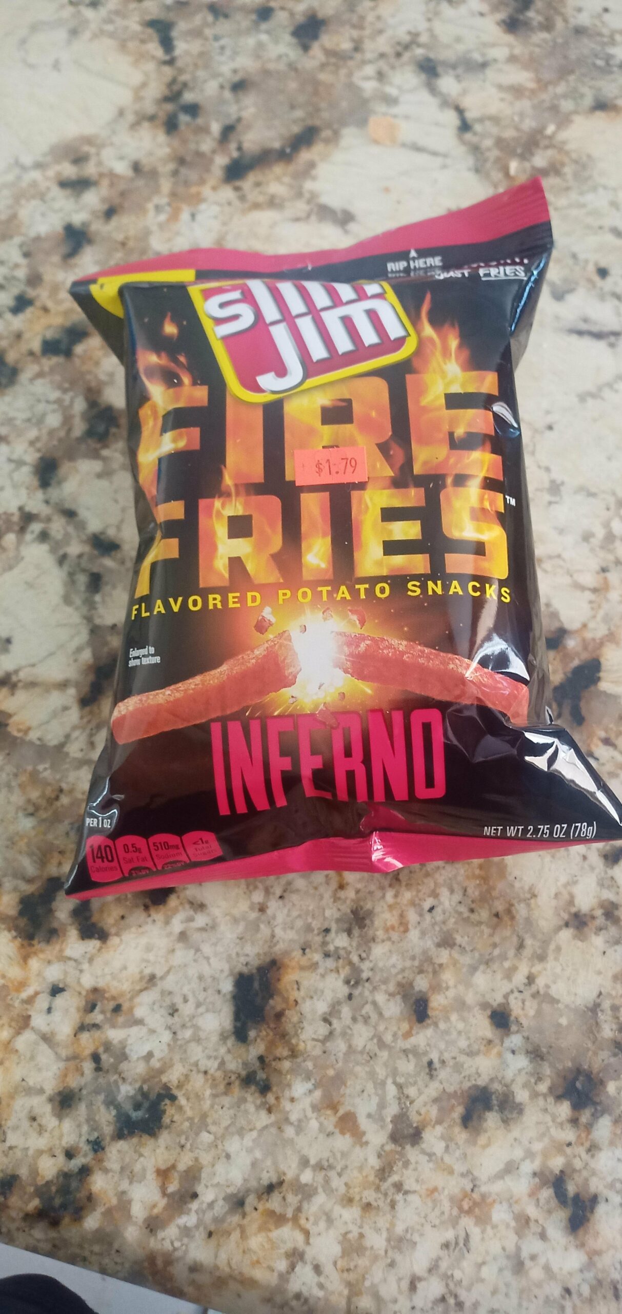 Slim jim fire fries. - Chili Chili