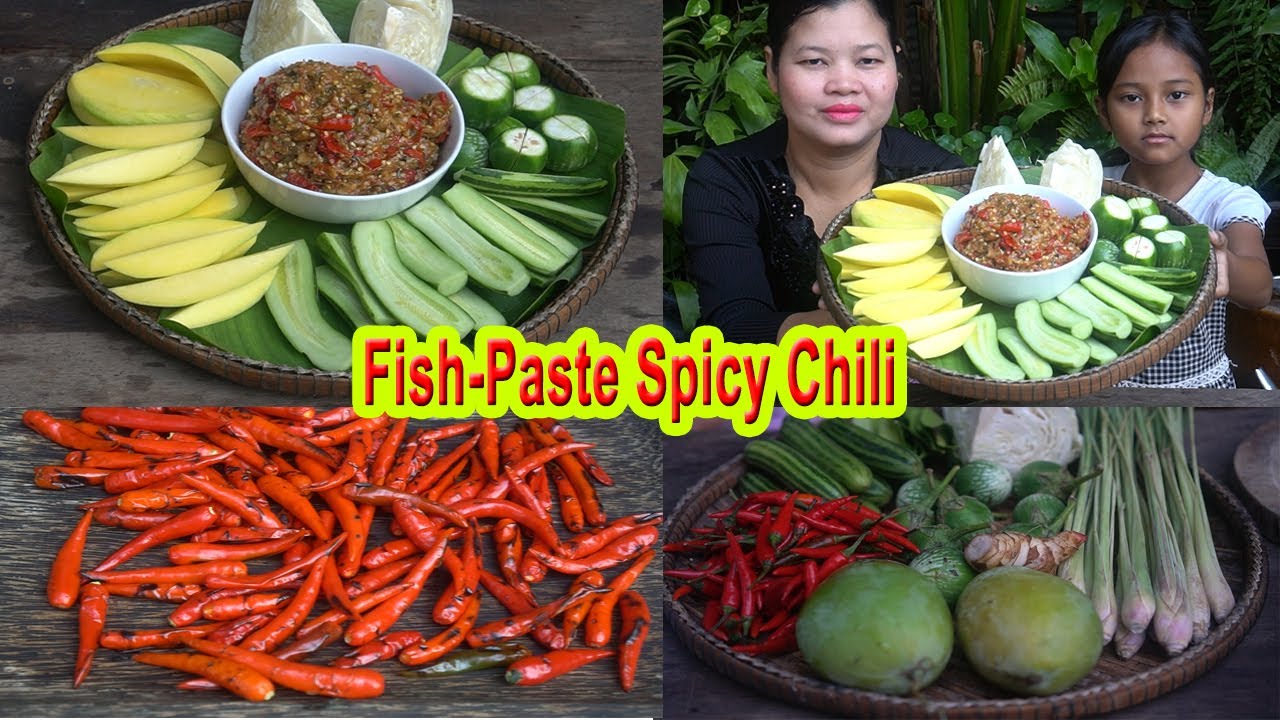 How to make khmer fish-paste with chili recipe - Cooking Foods - Chili ...