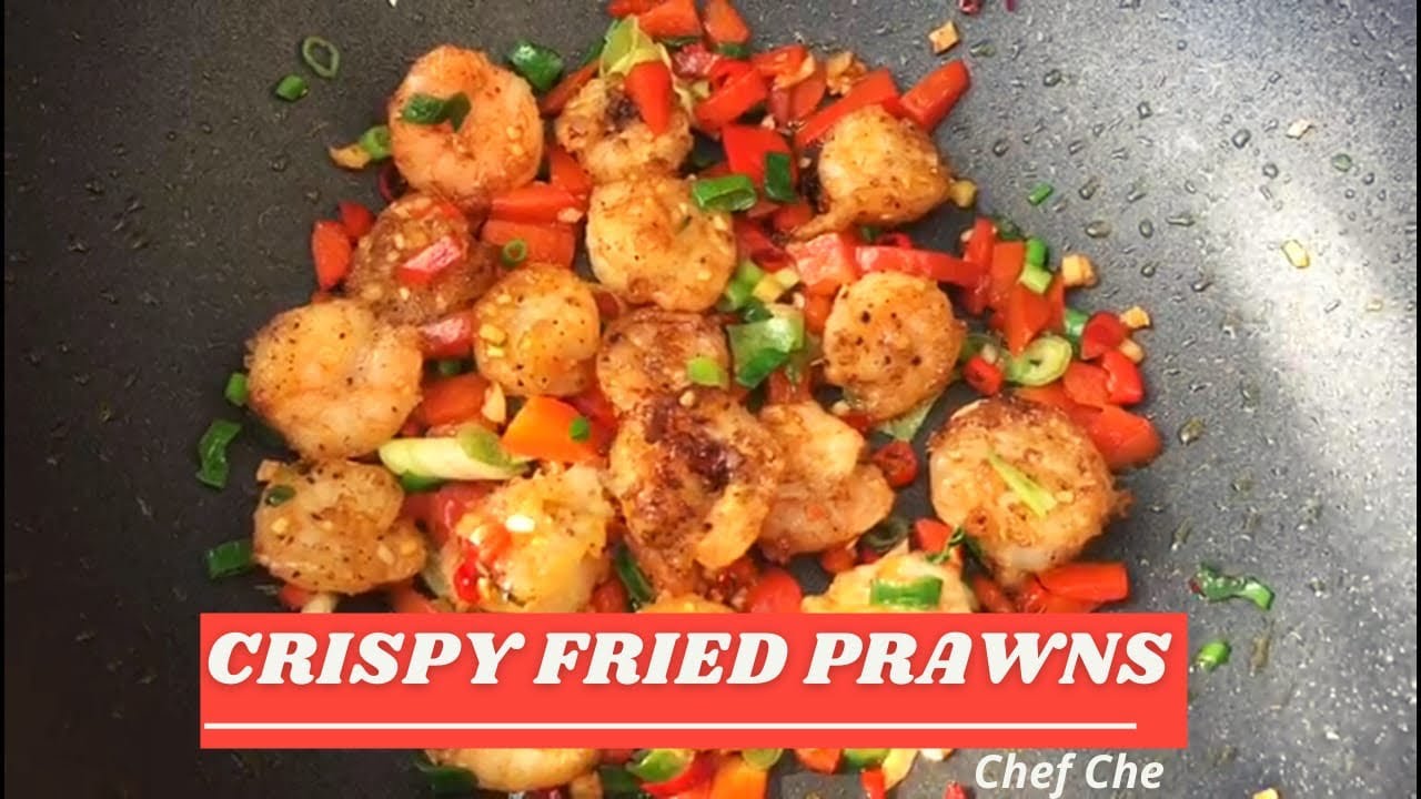Crispy Fried Prawns | Crispy Chilli Garlic Prawns | Easy Prawns Recipe ...