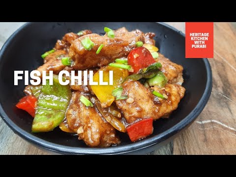 How To Make Fish Chilli | Fish Chilli Recipe | Chilli Fish Recipe ...