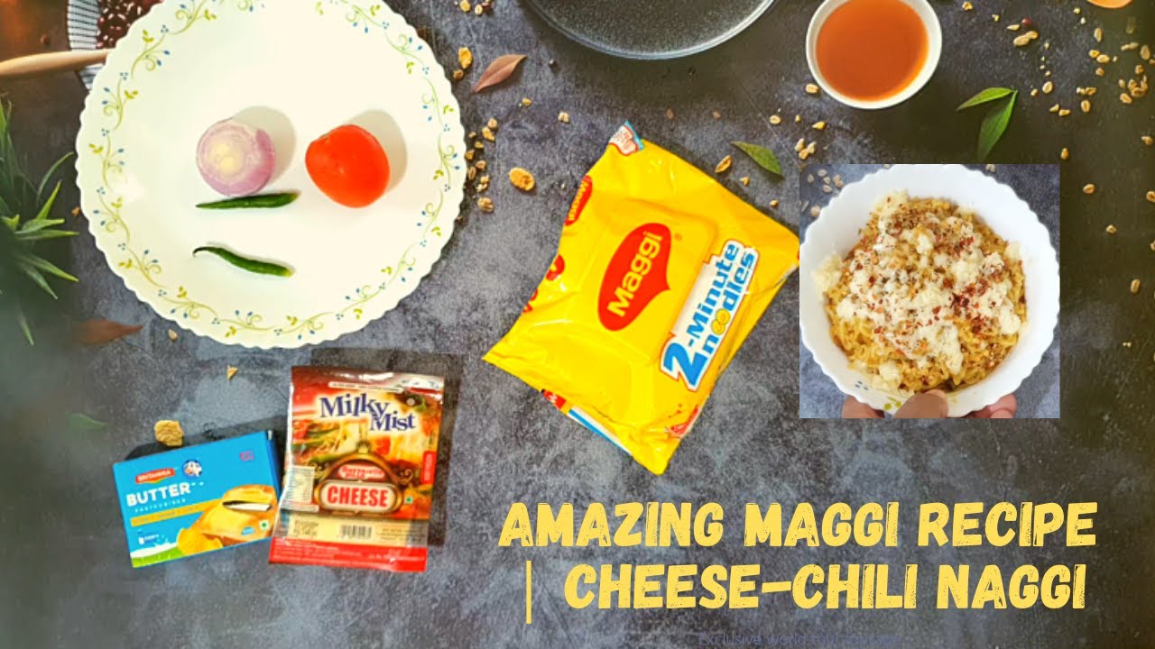 MAGGI | CHEESE-CHILI MAGGI RECIPE | YOU WILL MAKE THIS AGAIN AND AGAIN ...
