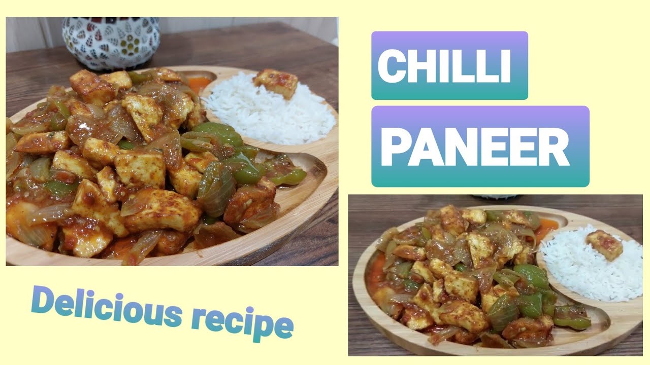Chilli Paneer Recipe / Restaurant Style Chilli Paneer - Chili Chili