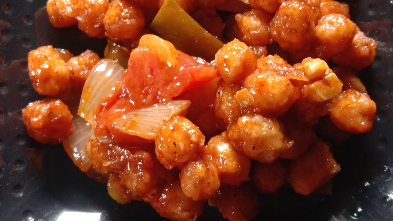 Chana Chilli .Crispy Chana Chilli Recipe. Restaurant Style Crispy Chana ...